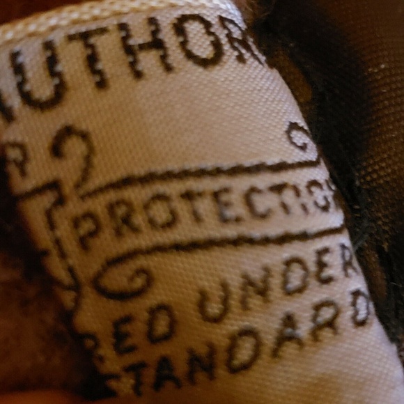 Fur Label Authority Tag | Jackets & Coats | Vintage Chocolate Mouton ...